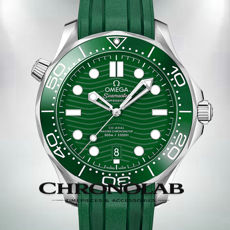 Omega Seamaster Diver 300M Green Dial Steel 42mm | Premium Replica AAA+ ...
